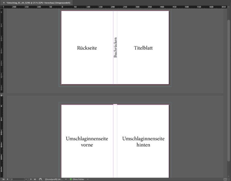 Wo kommt das Cover hin? – InDesign mit gradoo